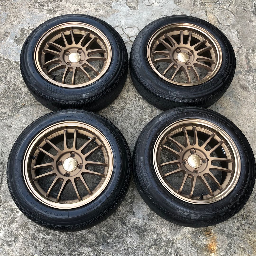 Sport Rim RE30 15 inci pcd100, Auto Accessories on Carousell
