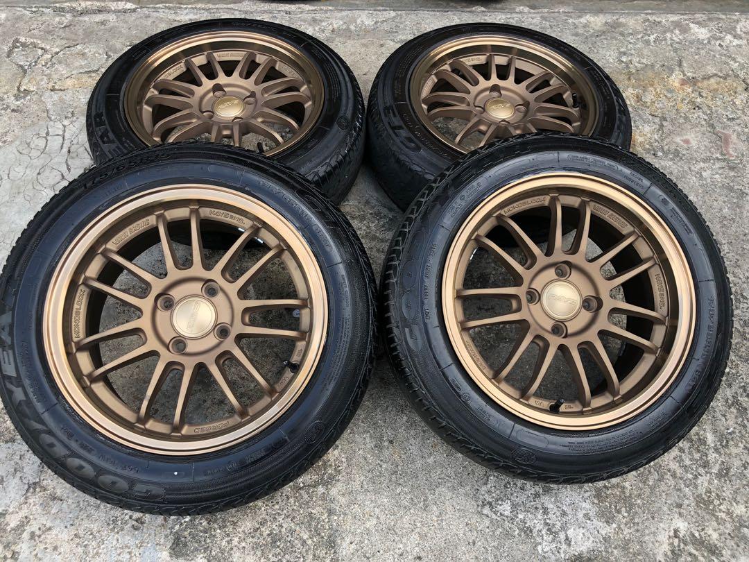 Sport Rim RE30 15 inci pcd100, Auto Accessories on Carousell