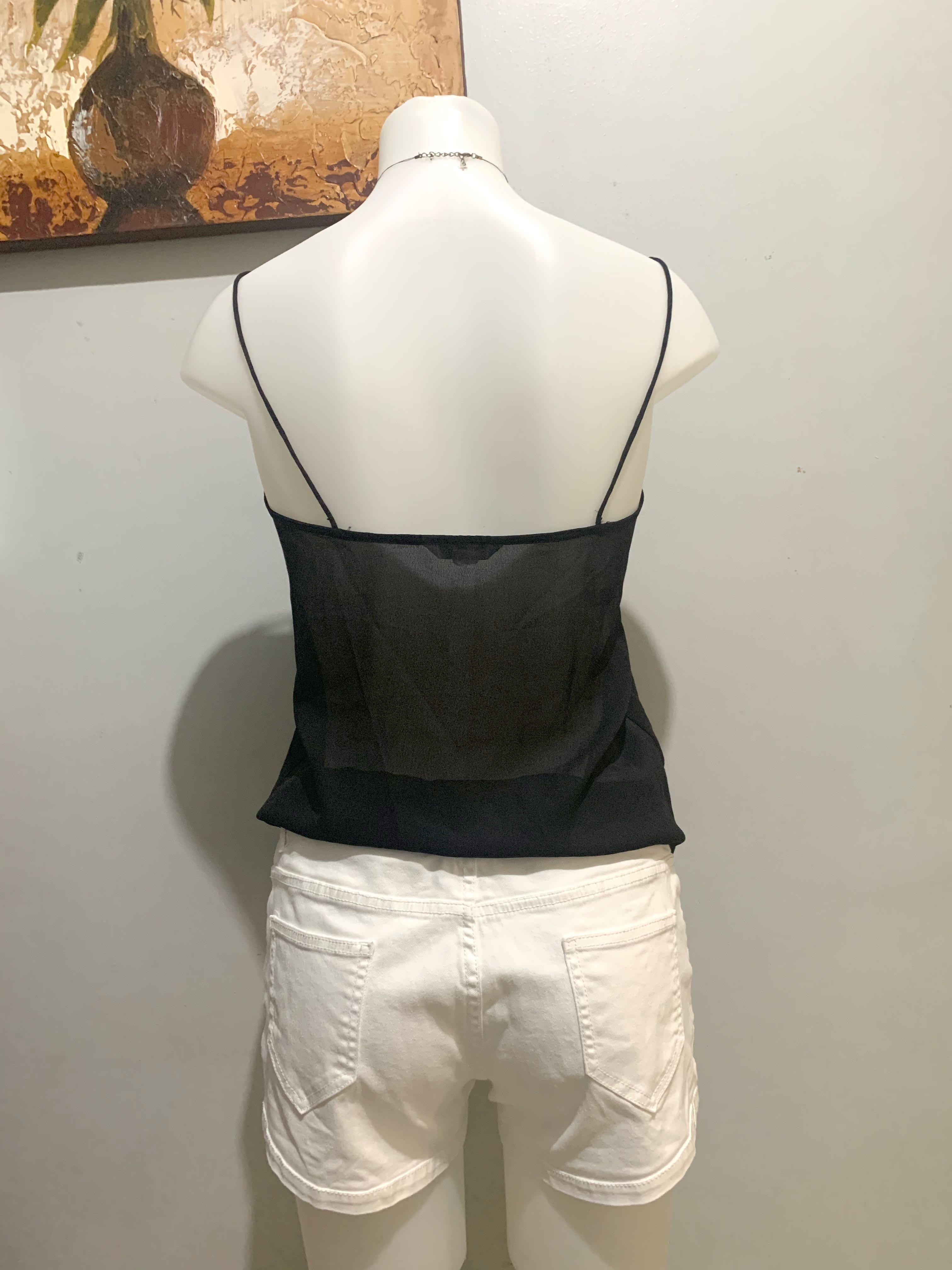 SB-13 Suite Blanco String Strap Top, Women's Fashion, Dresses & Sets ...