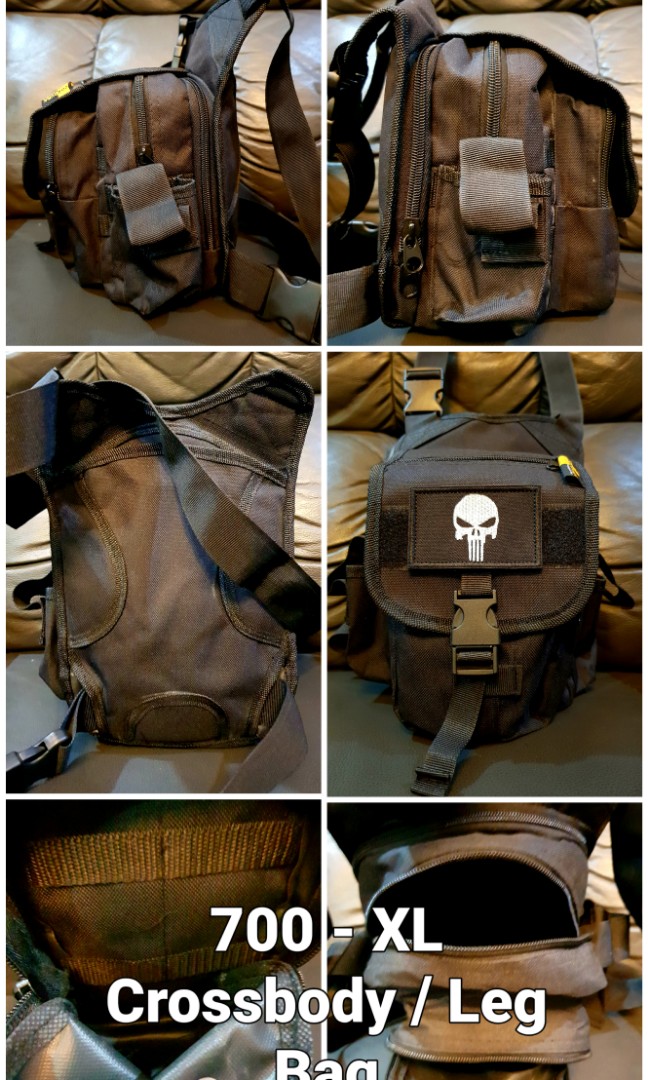 Tactical Sling Bag Overized with Free Velcro Morale Patch, Women's ...