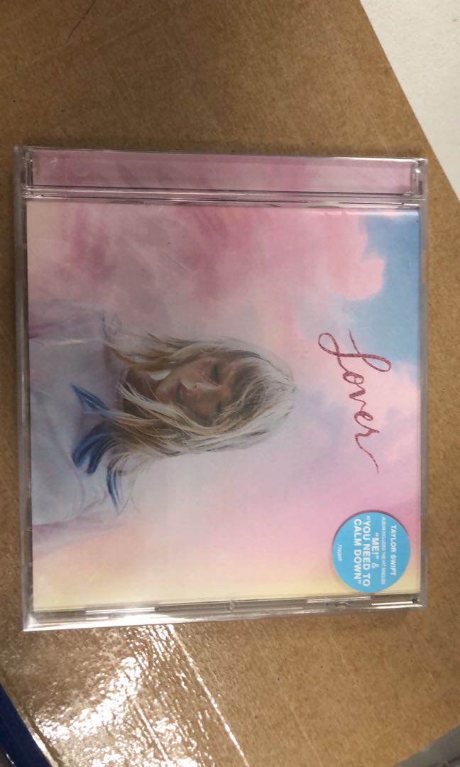 Taylor Swift Lover Standard CD, Hobbies & Toys, Music & Media, Music ...