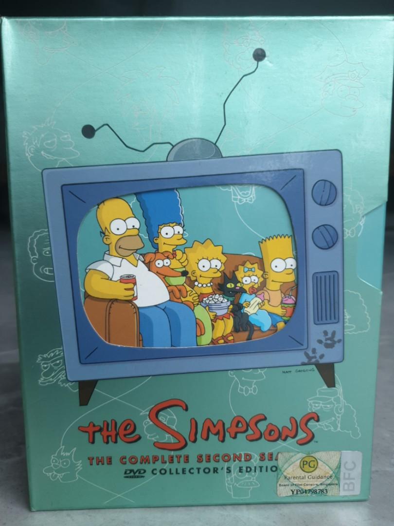 The Simpsons Complete 2nd and 3rd Season Collector's Edition DVD ...