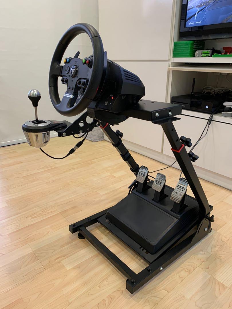 Thrustmaster TMX Pro PC/XBox, TH8A Shifter & Stand, Video Gaming ...