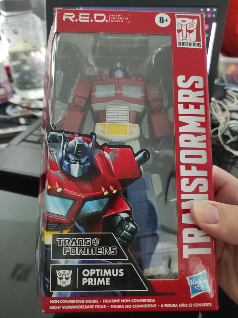 Transformers Optimus Prime Red series, Hobbies & Toys, Toys & Games on ...