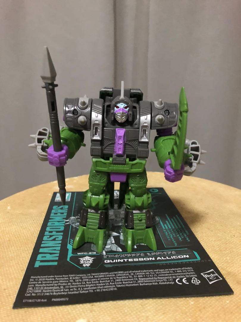 Transformers Quintesson Allicon Earthrise, Hobbies & Toys, Toys & Games ...
