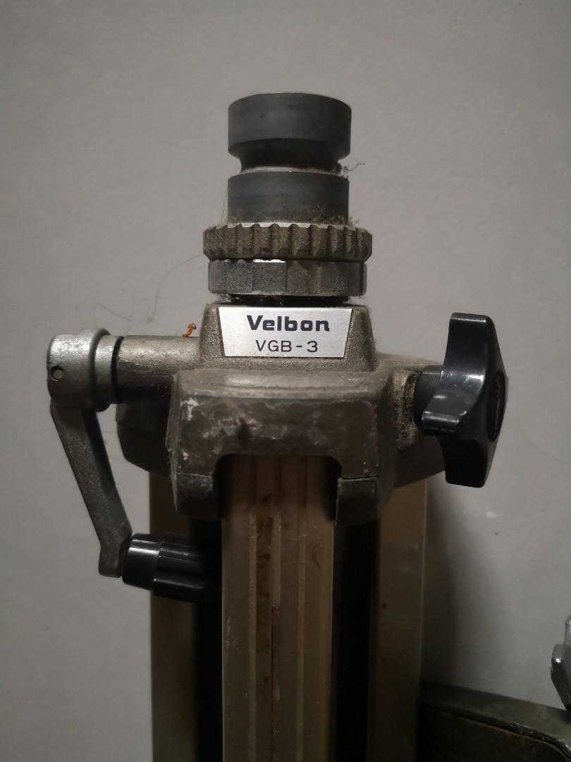 Velbon VGB-3 Camera Tripod Stand, Photography, Photography Accessories ...