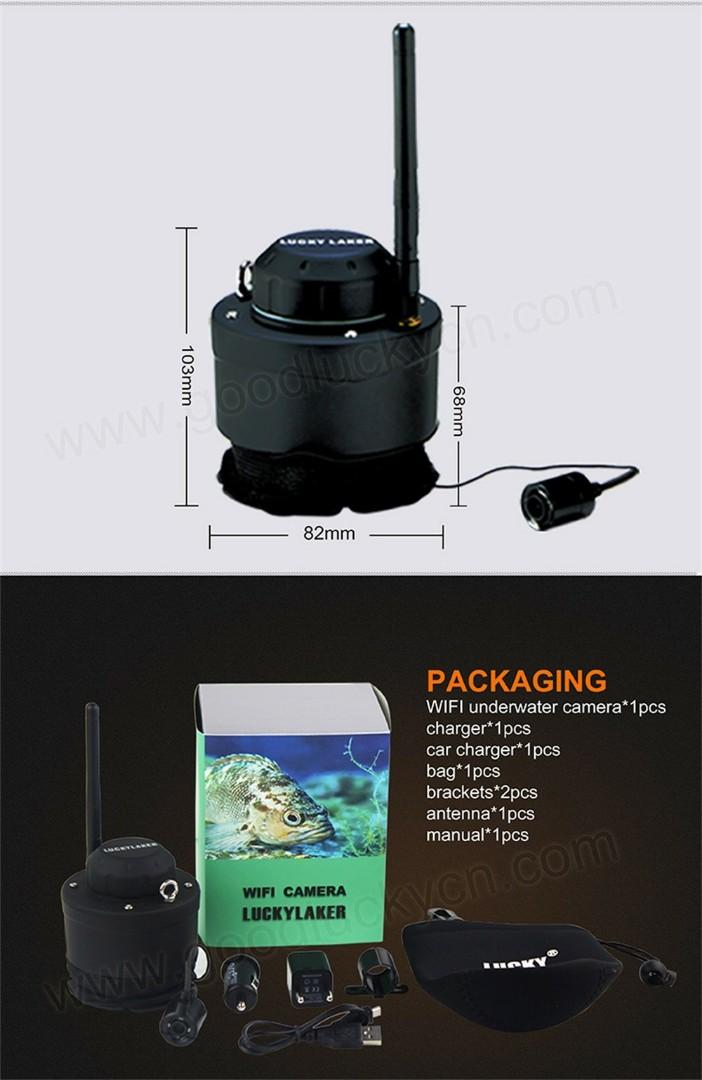 WIFI LUCKYLAKER CAMERA (FOR FISHING LOVERS: BEST TO LOCATE FISH, Pet Supplies, Homes & Other Pet ...