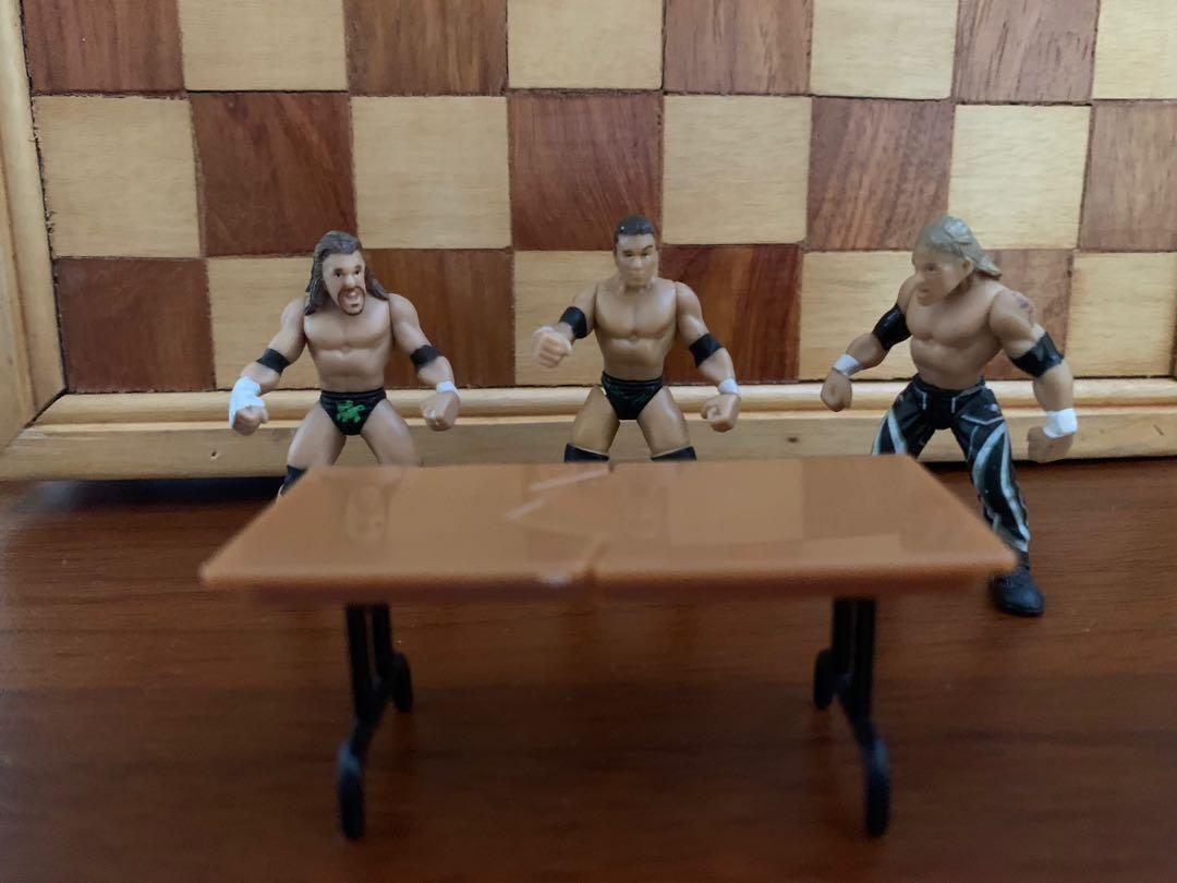WWE Micro Figures with Freebie, Hobbies & Toys, Toys & Games on Carousell