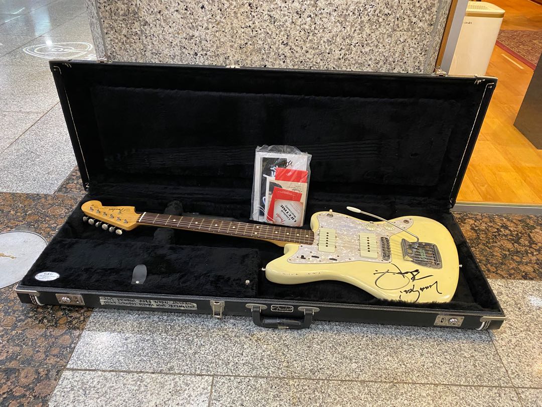 2015 Fender Inoran Road Worn Signature Jazzmaster (Hand Signed)Electric ...