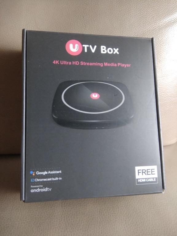 全新 中國移動 UTV Box 4K Google Chromecast 連盒齊件, 家庭電器, 電視 & 其他娛樂, 電視組件及配件 - Carousell