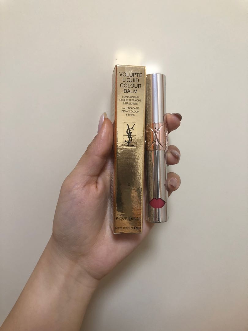全新 YSL Liquid colour balm no. 2, 美容＆化妝品, 健康及美容 - 皮膚護理, 化妝品 - Carousell