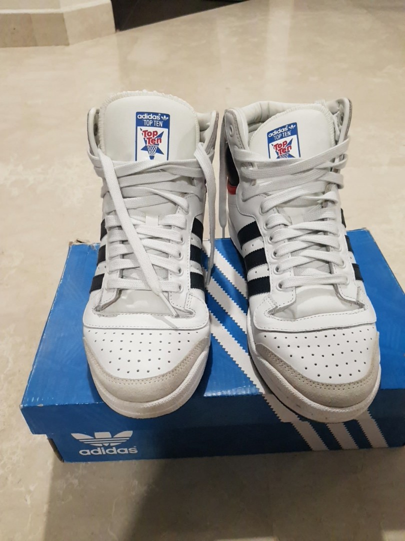 Adidas High Cut Shoe, Men's Fashion, Footwear, Sneakers on Carousell