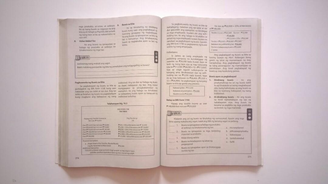 Grade 9 AP/Social Studies and MAPEH Textbooks, Hobbies & Toys, Books ...