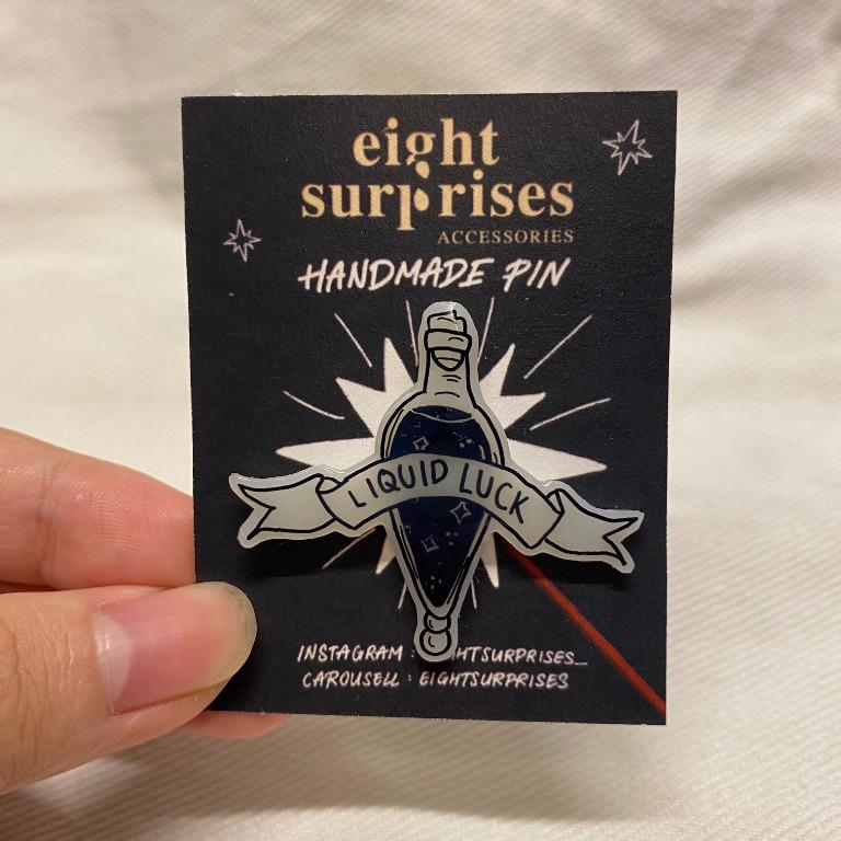 [BACK IN STOCK!] Liquid Luck pin - Harry Potter Collection, Food ...