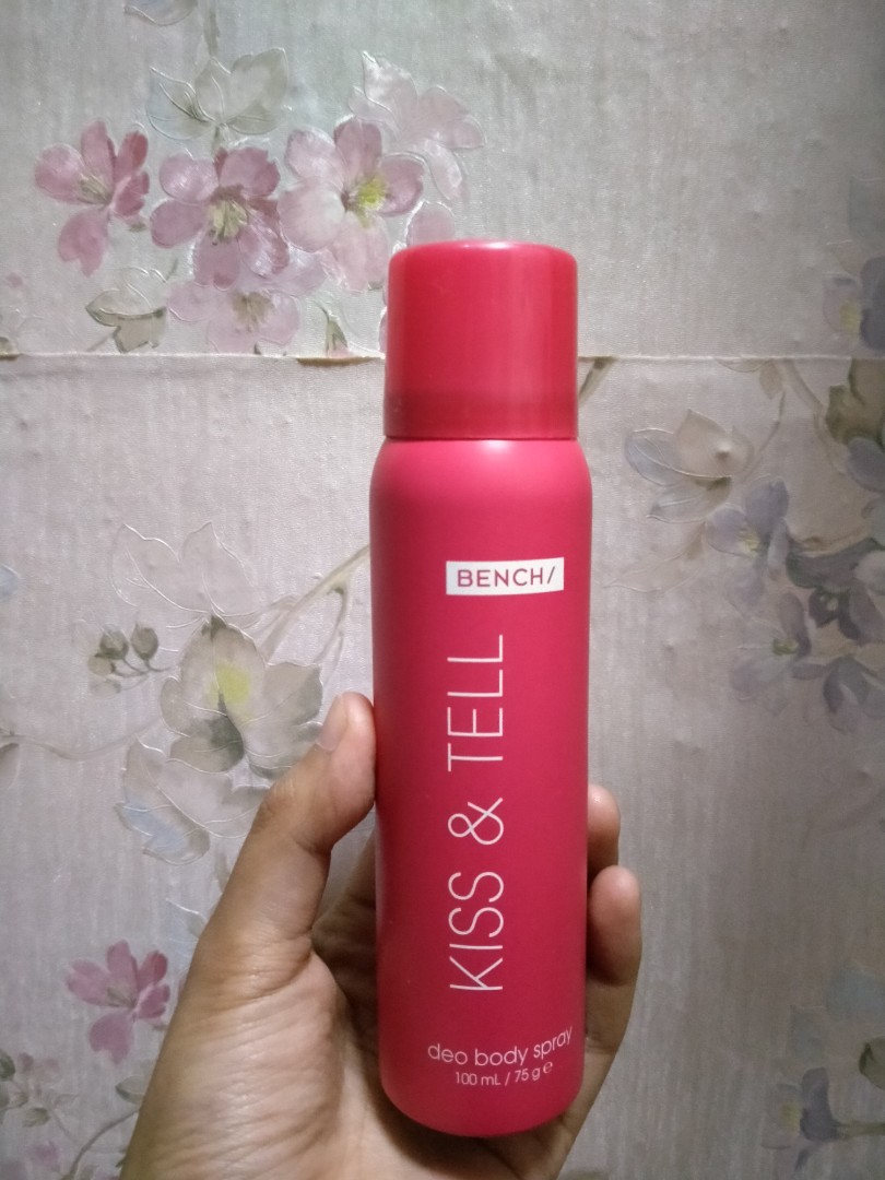 Bench kiss & tell body spray, Beauty & Personal Care, Fragrance ...