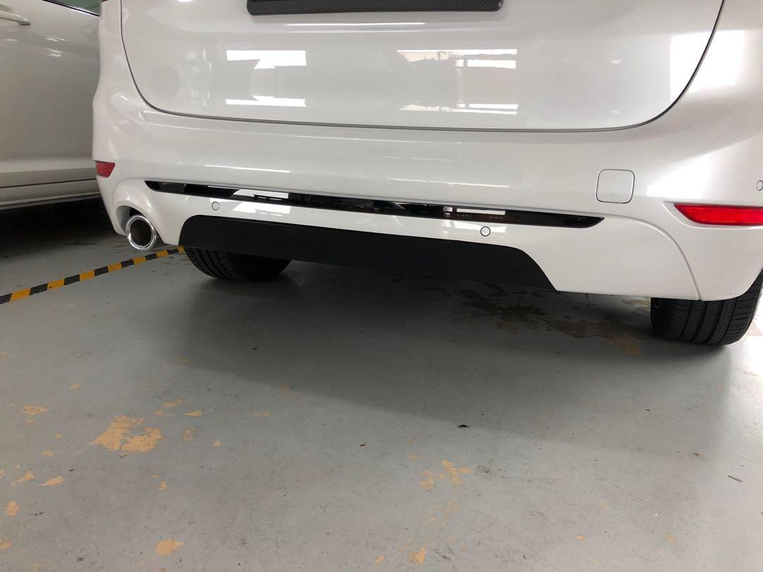 BMW 216i rear diffuser sticker wrap, Car Accessories, Accessories on ...