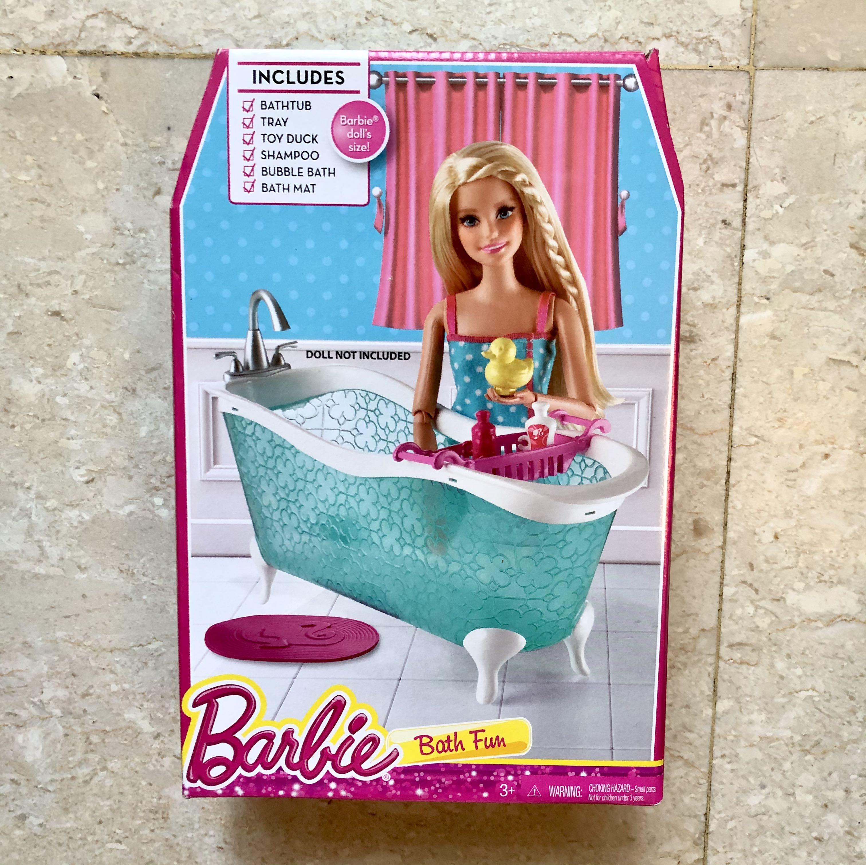 Brand New Barbie Bath Tub, Babies & Kids, Baby Nursery & Kids Furniture ...