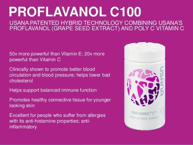Proflavanol C100, USANA (FREE SHIPPING) - 56 Tablets - Groundbreaking ...