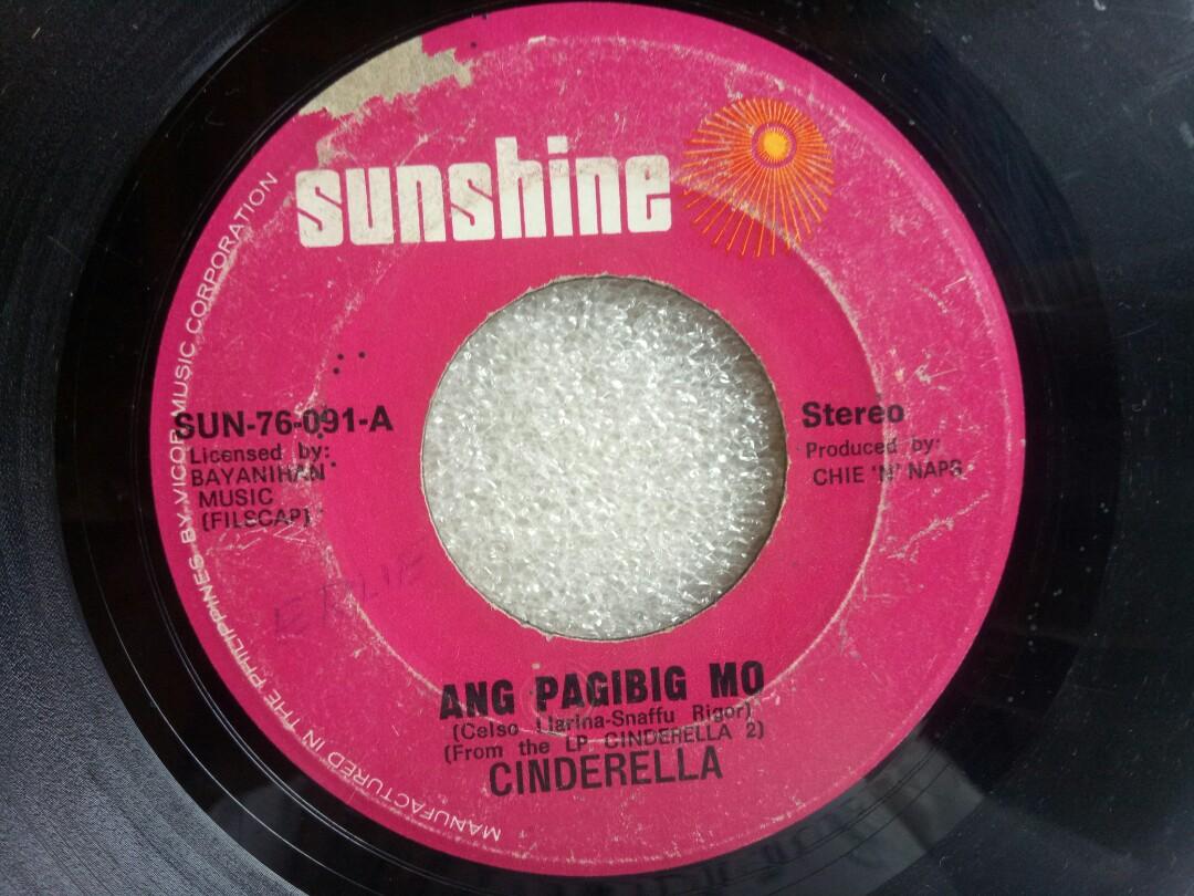 Cinderella LP Vinyl Plaka 45RPM OPM, Hobbies & Toys, Music & Media ...
