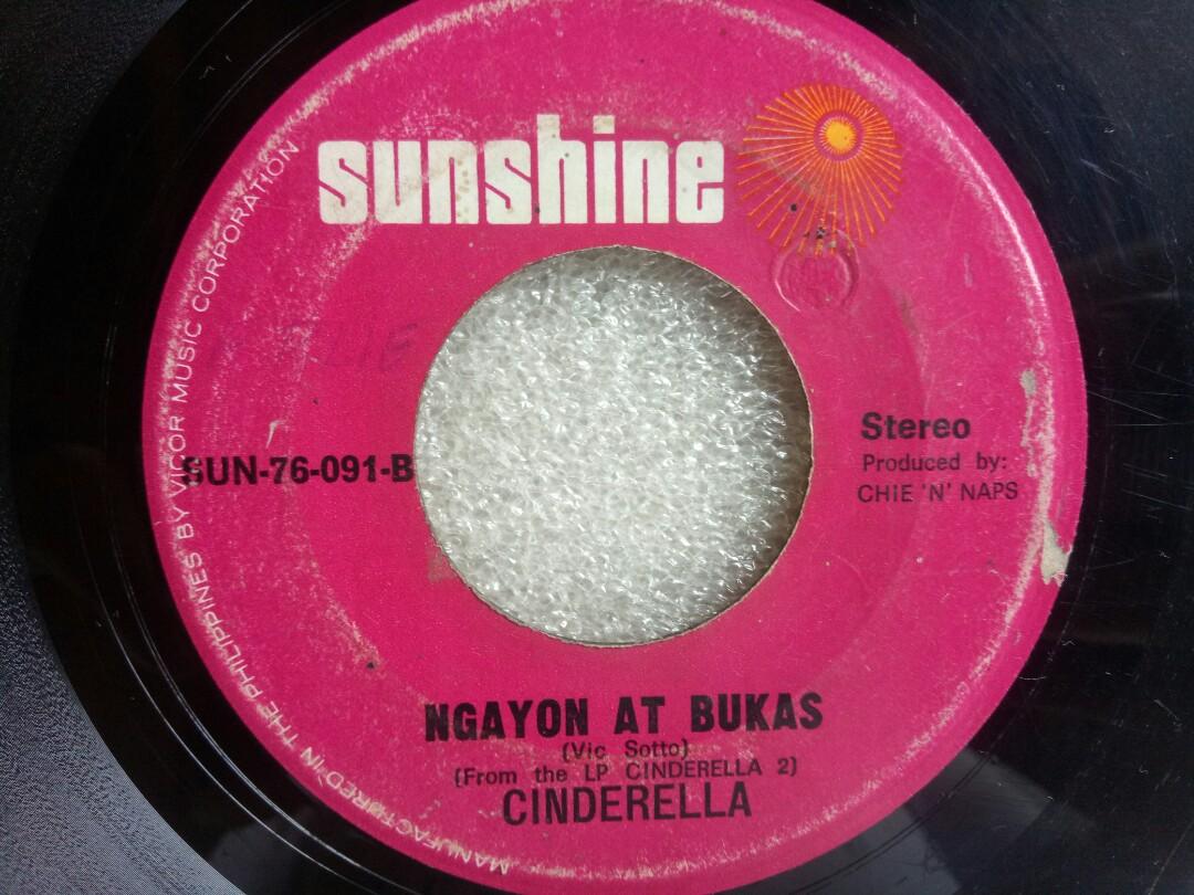 Cinderella LP Vinyl Plaka 45RPM OPM, Hobbies & Toys, Music & Media ...