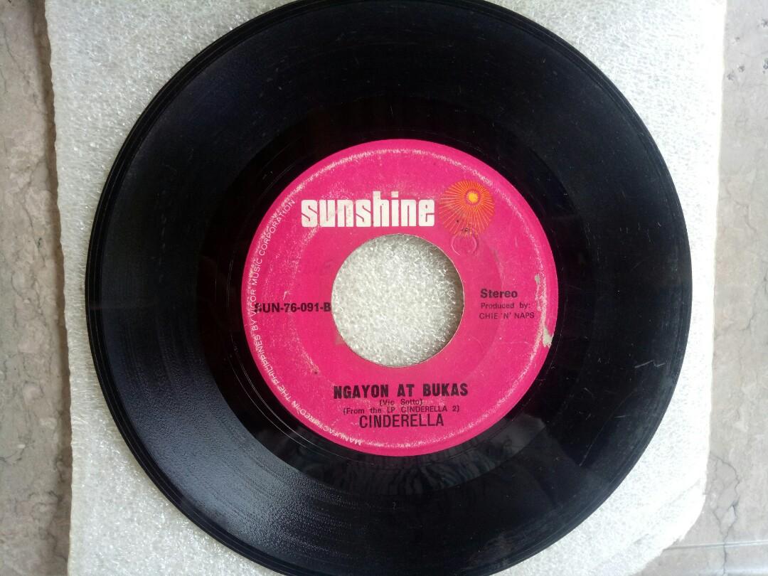 Cinderella LP Vinyl Plaka 45RPM OPM, Hobbies & Toys, Music & Media ...