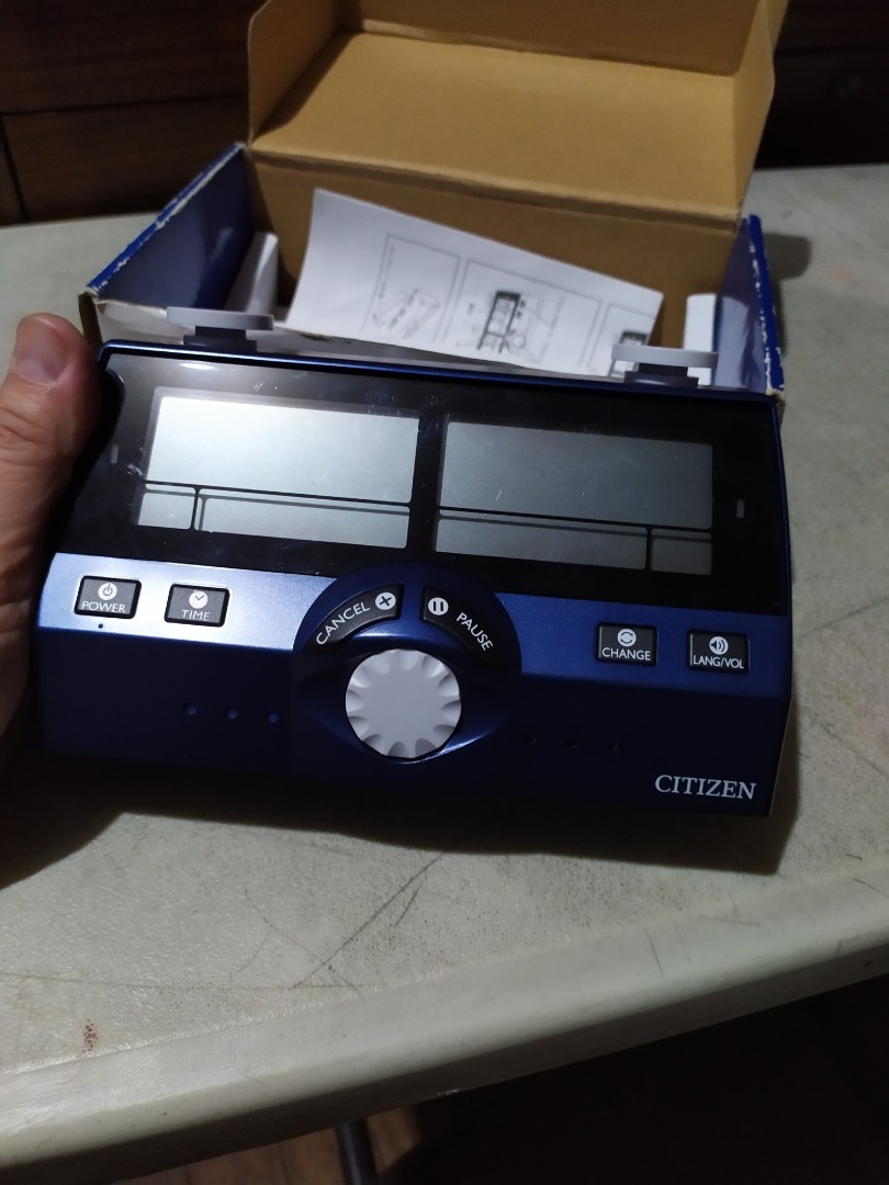 chess clock citizen, Sports Equipment, Other Sports Equipment and ...