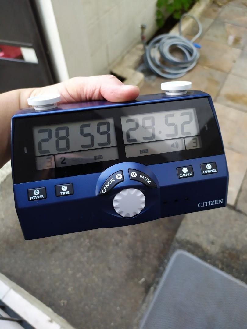 chess clock citizen, Sports Equipment, Other Sports Equipment and ...