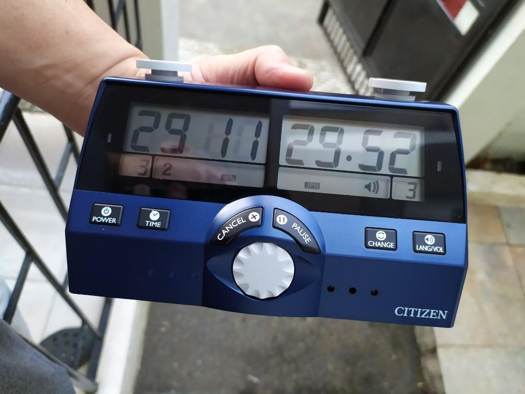 chess clock citizen, Sports Equipment, Other Sports Equipment and ...