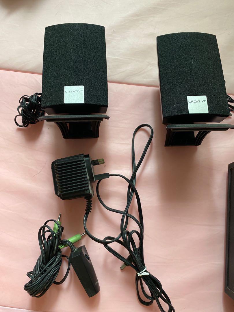 creative inspire 2.1 2500 電腦喇叭, 音響器材, Soundbar、揚聲器、藍牙喇叭、耳擴 - Carousell