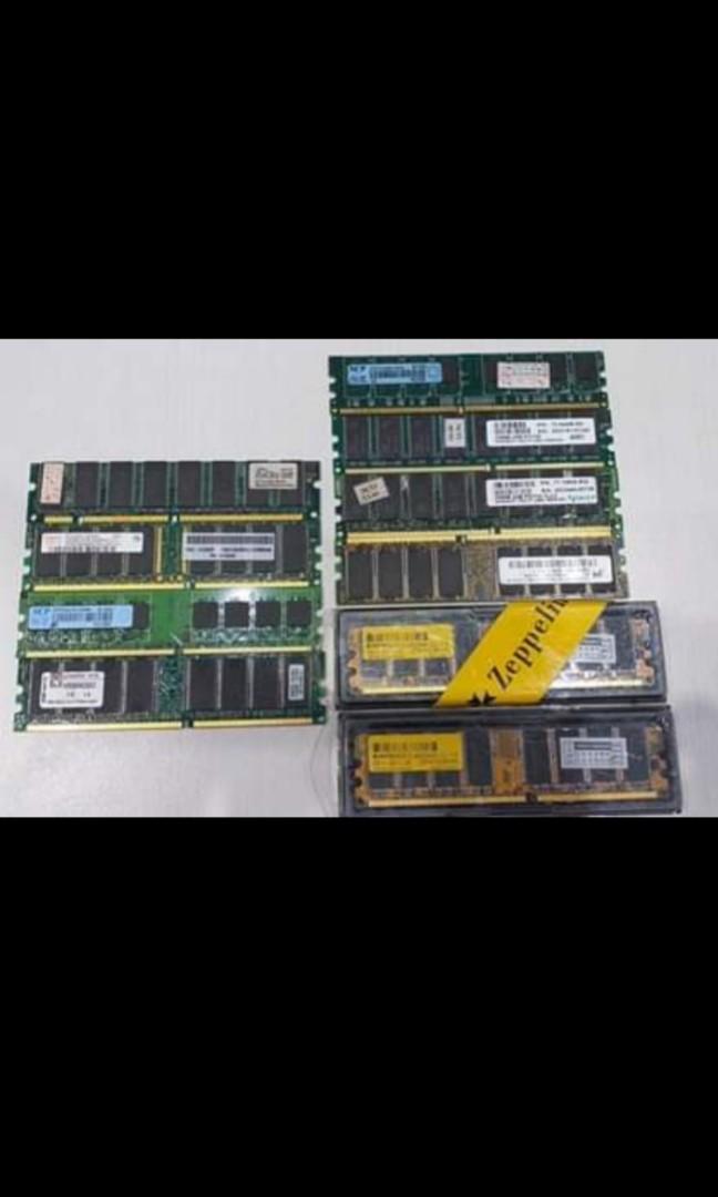 DDR Assorted Ram for Pentium 4, Computers & Tech, Parts & Accessories ...