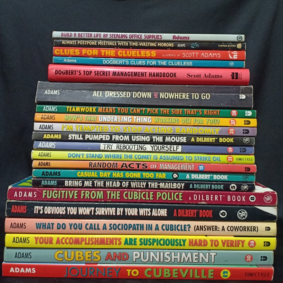 Dilbert Books Set Bundle Lot, Hobbies & Toys, Books & Magazines ...