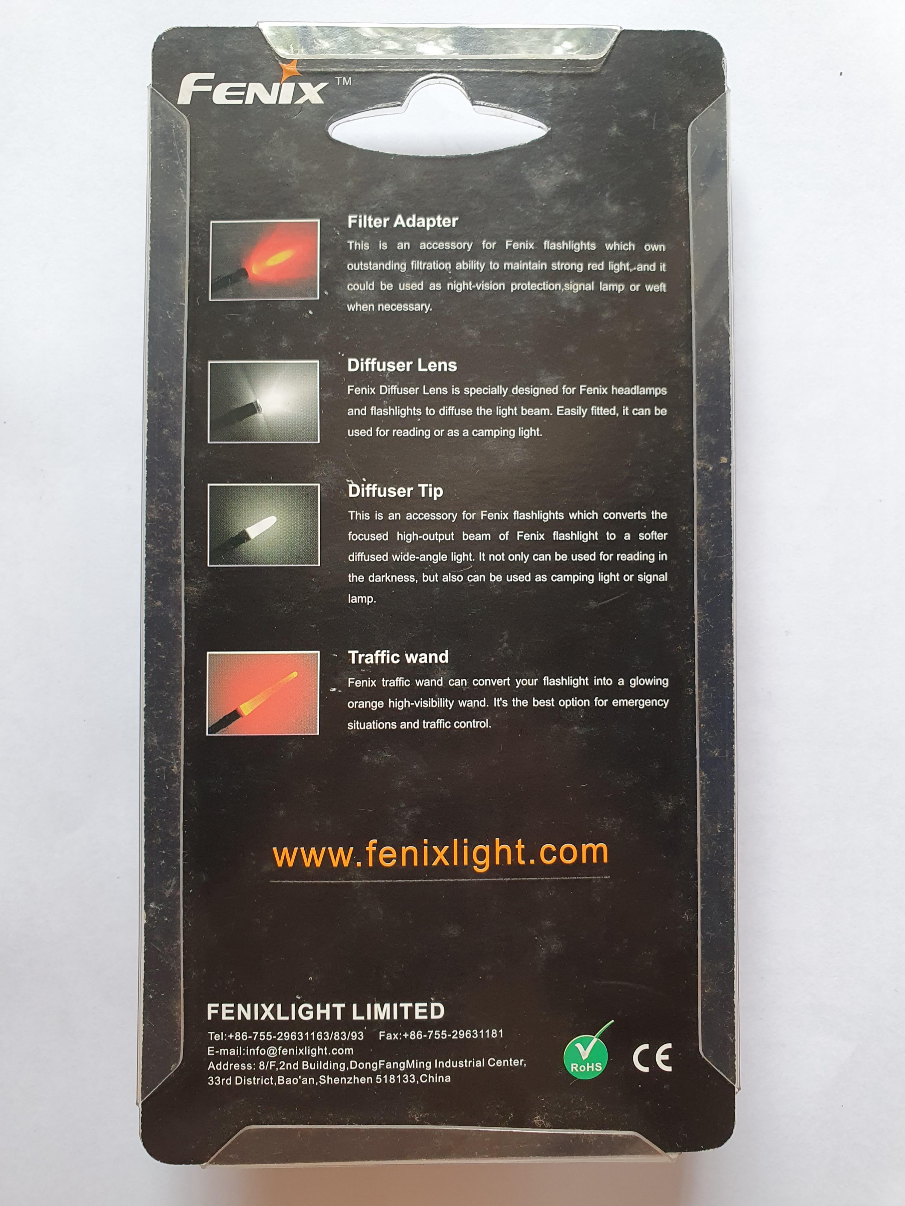 Fenix flashlight attachments (LD10/LD20/PD30), TV & Home Appliances ...