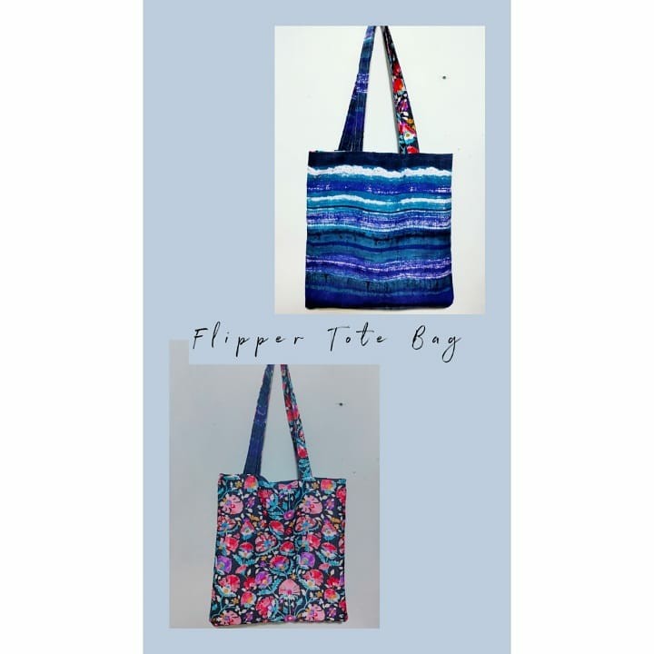Flipper tote bag, Women's Fashion, Bags & Wallets, Tote Bags on Carousell