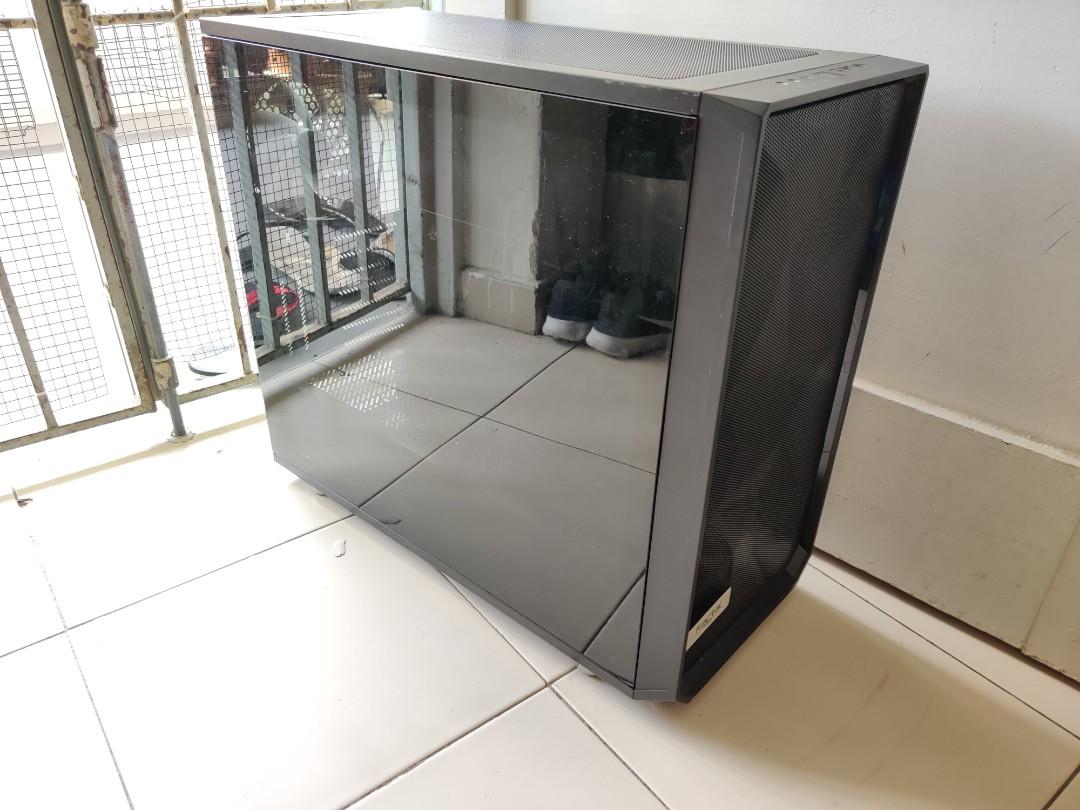 Fractal Design Meshify S2 + NZXT AER RGB 140mm, Electronics, Computer ...