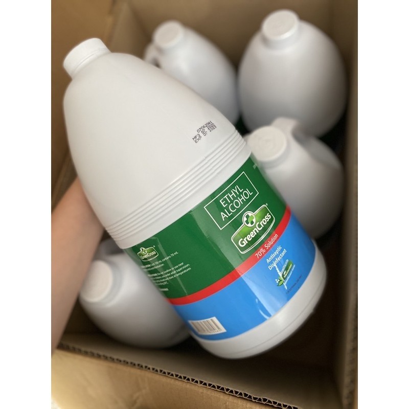 Green Cross Ethyl Alcohol w/ Moisturizer Gallon, Beauty & Personal Care ...
