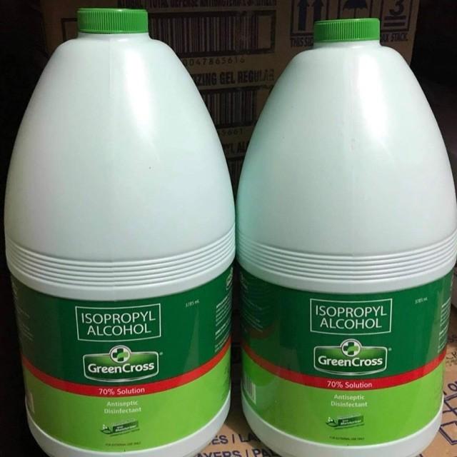 Green Cross Isopropyl Alcohol w/ Moisturizer Gallon, Beauty & Personal ...