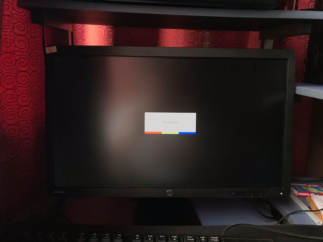 HP 22 inches IPS 1080 rotating monitor, Computers & Tech, Parts ...