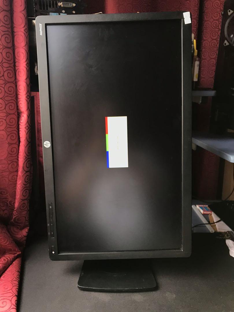 HP 22 inches IPS 1080 rotating monitor, Computers & Tech, Parts ...