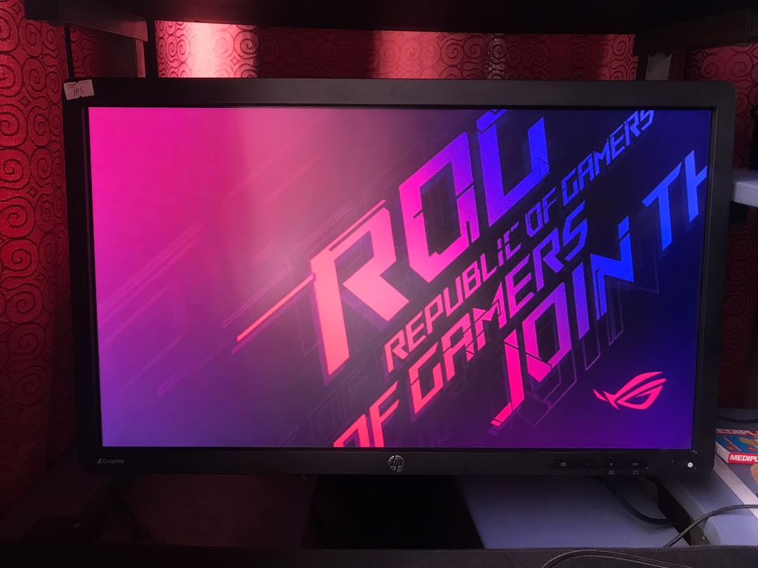 HP 22 inches IPS 1080 rotating monitor, Computers & Tech, Parts ...