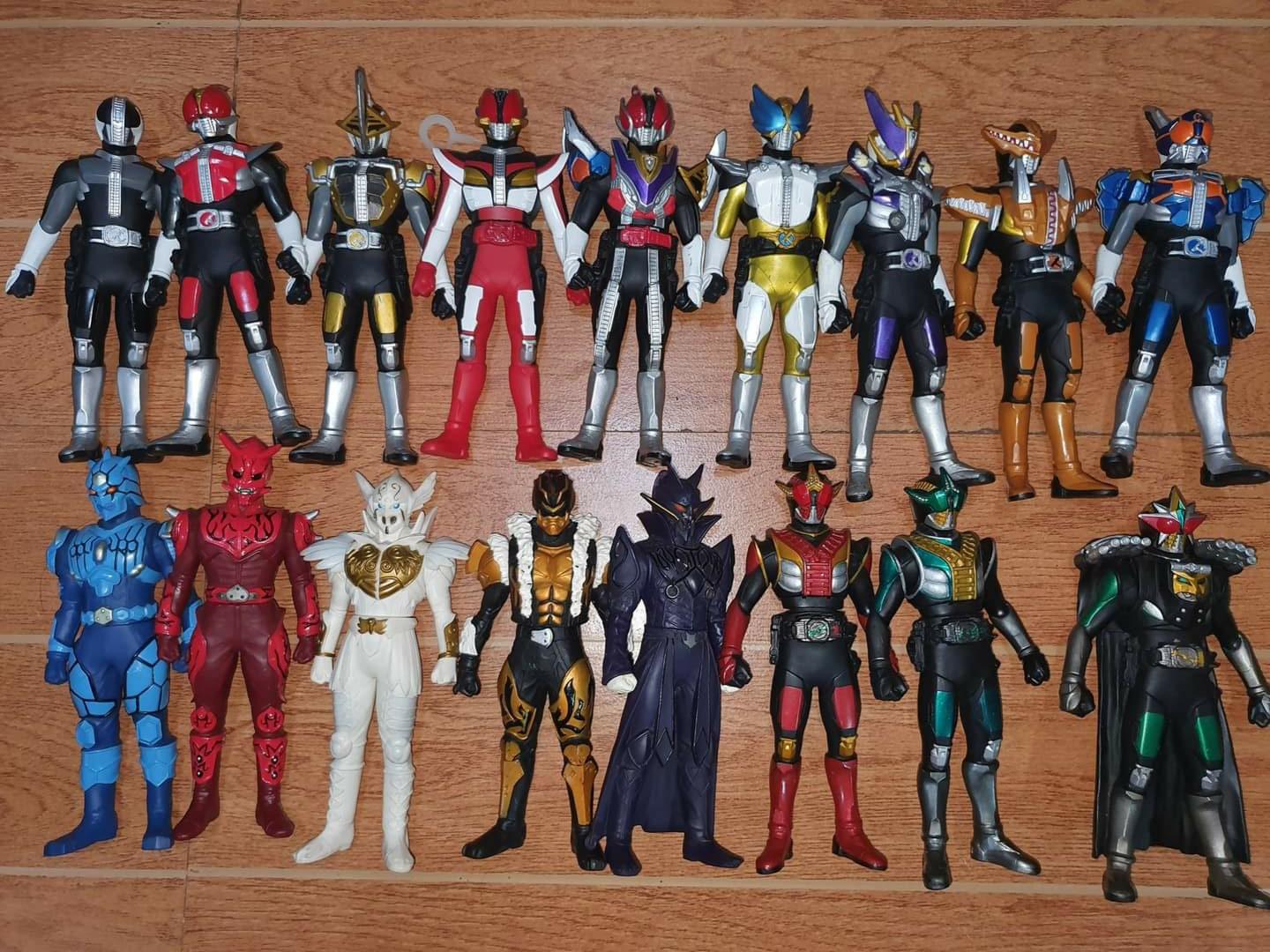 Kamen Rider Den-O 7" Vinyl Set, Hobbies & Toys, Toys & Games on Carousell