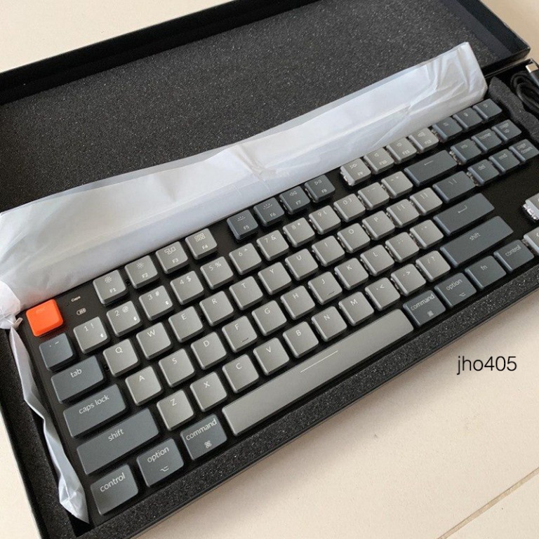 Keychron K1v4 keyboard 87-key / White backlight / Red Switch K1 紅軸 無線機械 ...