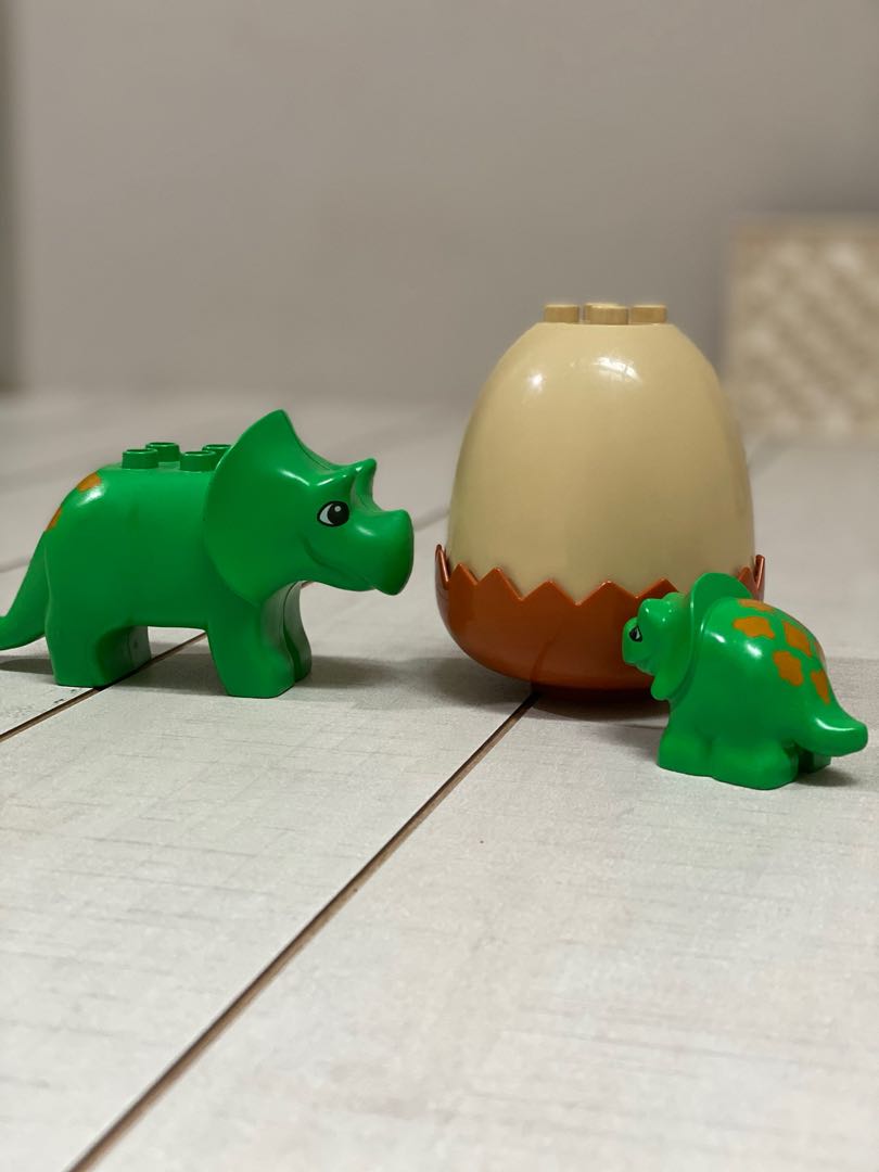 Lego duplo dinosaur and egg, Hobbies & Toys, Toys & Games on Carousell
