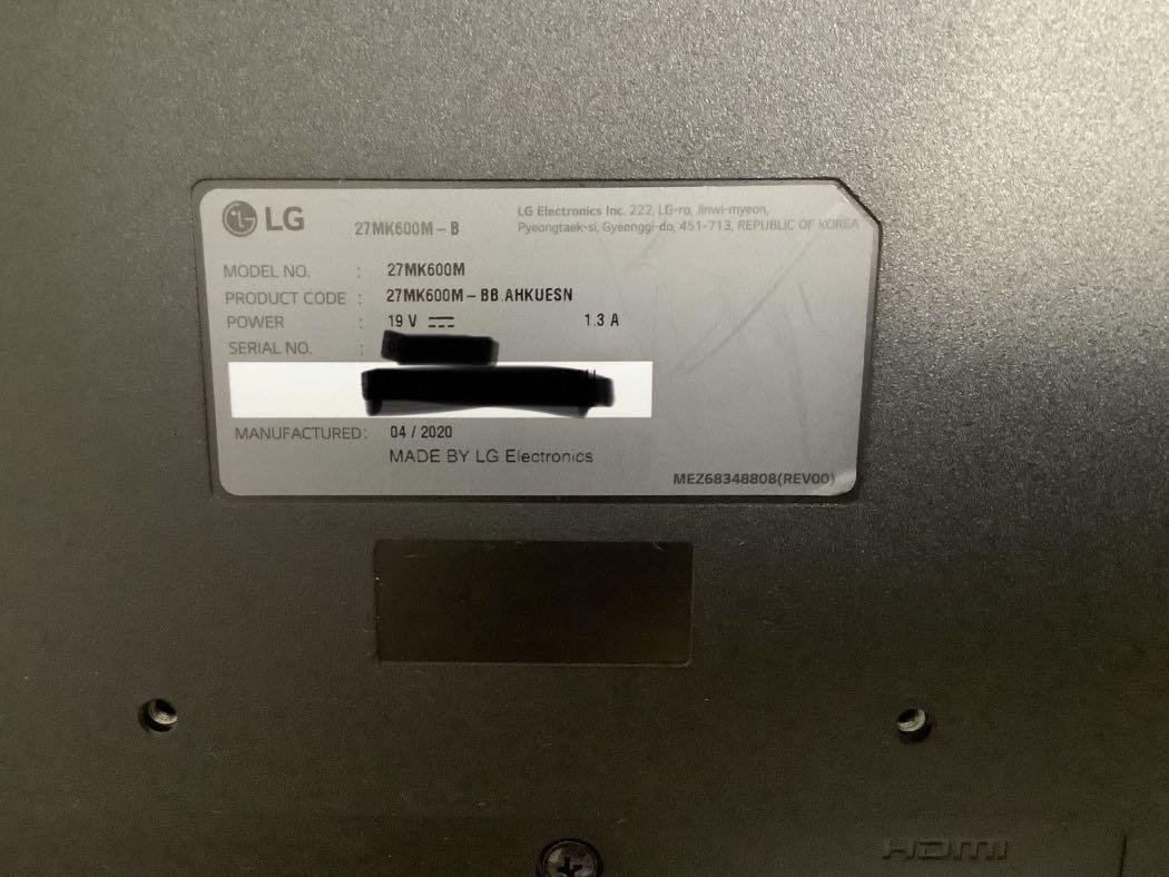 LG 27MK600-B FHD IPS monitor, Computers & Tech, Parts & Accessories ...