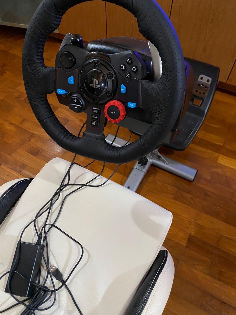 Logitech g29 + Playseat Evolution, Video Gaming, Gaming Accessories ...