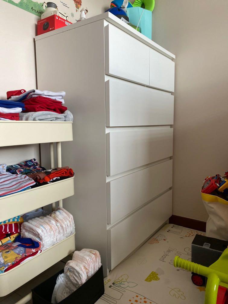 MALM Shelf, Furniture & Home Living, Furniture, Shelves, Cabinets ...