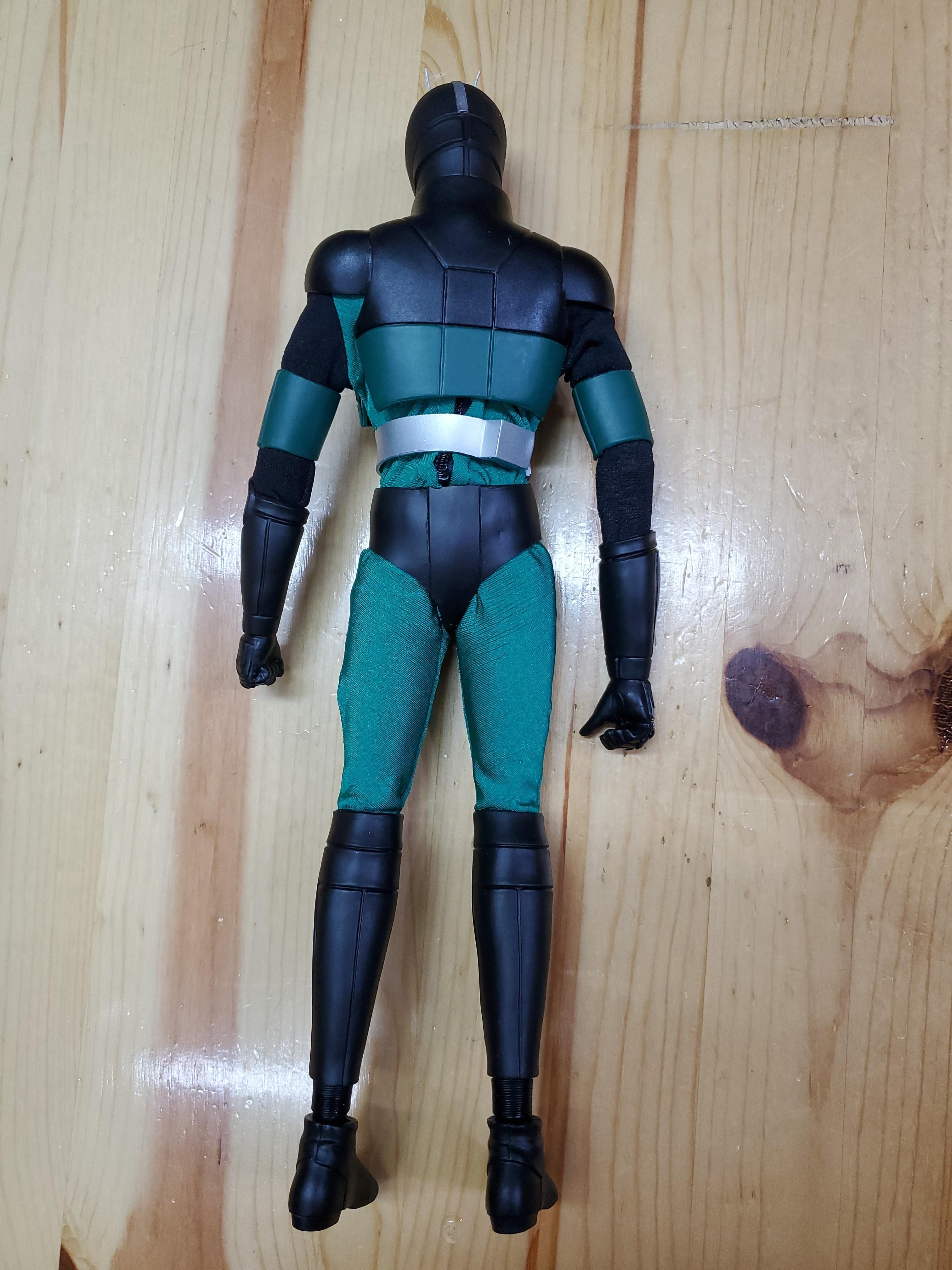 MEDICOM RAH 1/6 昭和幪面超人 BLACK RX 拉打 假面騎士 MASKED RIDER 12 INCHES FIGURE ...
