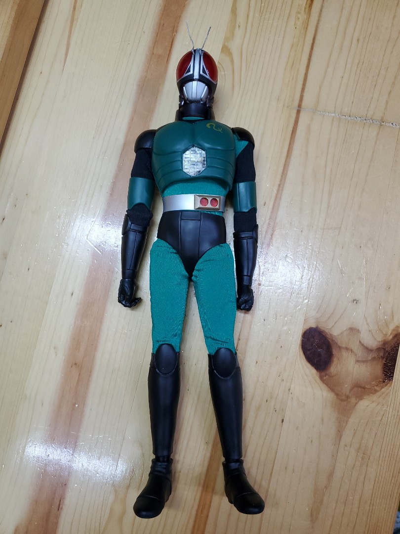 MEDICOM RAH 1/6 昭和幪面超人 BLACK RX 拉打 假面騎士 MASKED RIDER 12 INCHES FIGURE ...