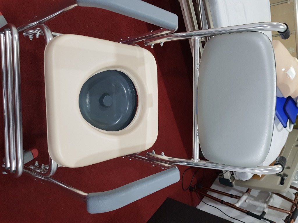 Mobile Bed-Toilet Commode Chair, Health & Nutrition, Assistive ...