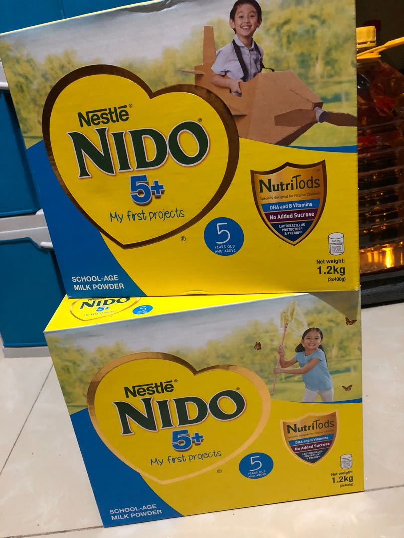 Nido 5+ 1.2kg per box, Babies & Kids, Bathing & Changing, Diapers ...