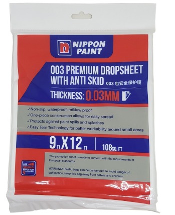 NIPPON DROP CLOTH 9Ft x 12Ft, Everything Else on Carousell
